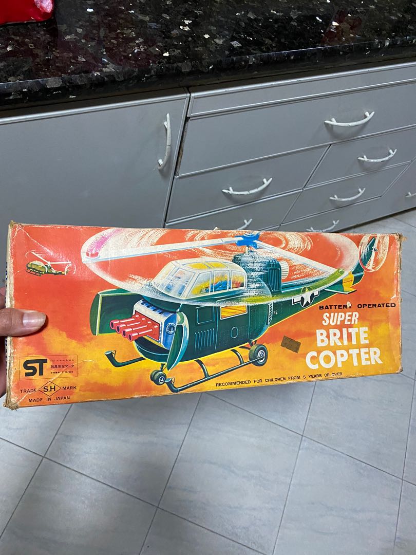 Vintage toy helicopter, Hobbies & Toys, Memorabilia & Collectibles ...
