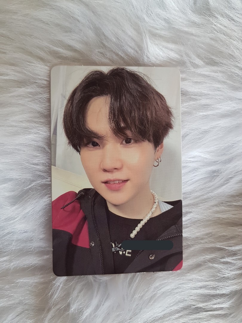 WTS/LFB BTS SUGA Yoongi Map of the Soul ON:E Blu-ray Photocard [ONHAND], Hobbies & Toys ...