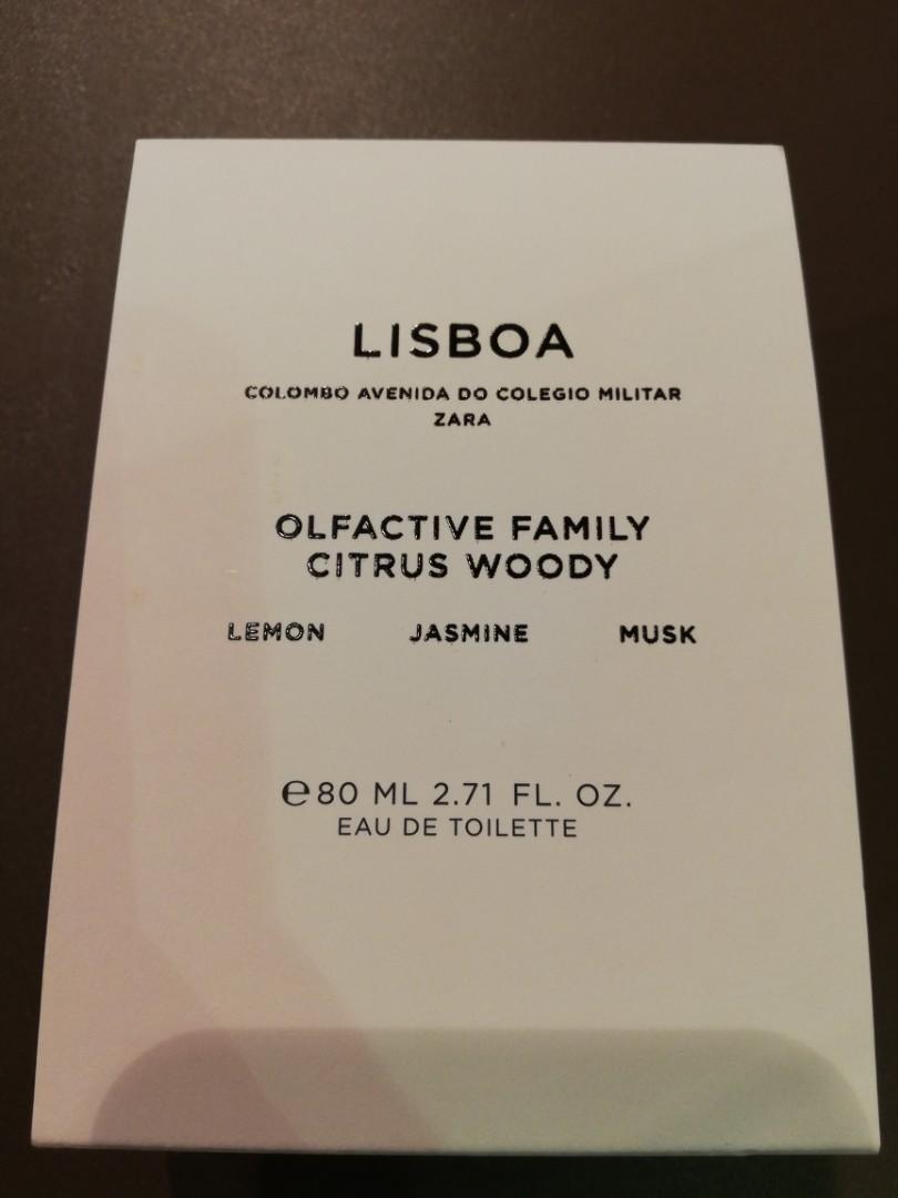 Zara Mens Perfume Lisboa 80ml, Beauty & Personal Care, Fragrance ...