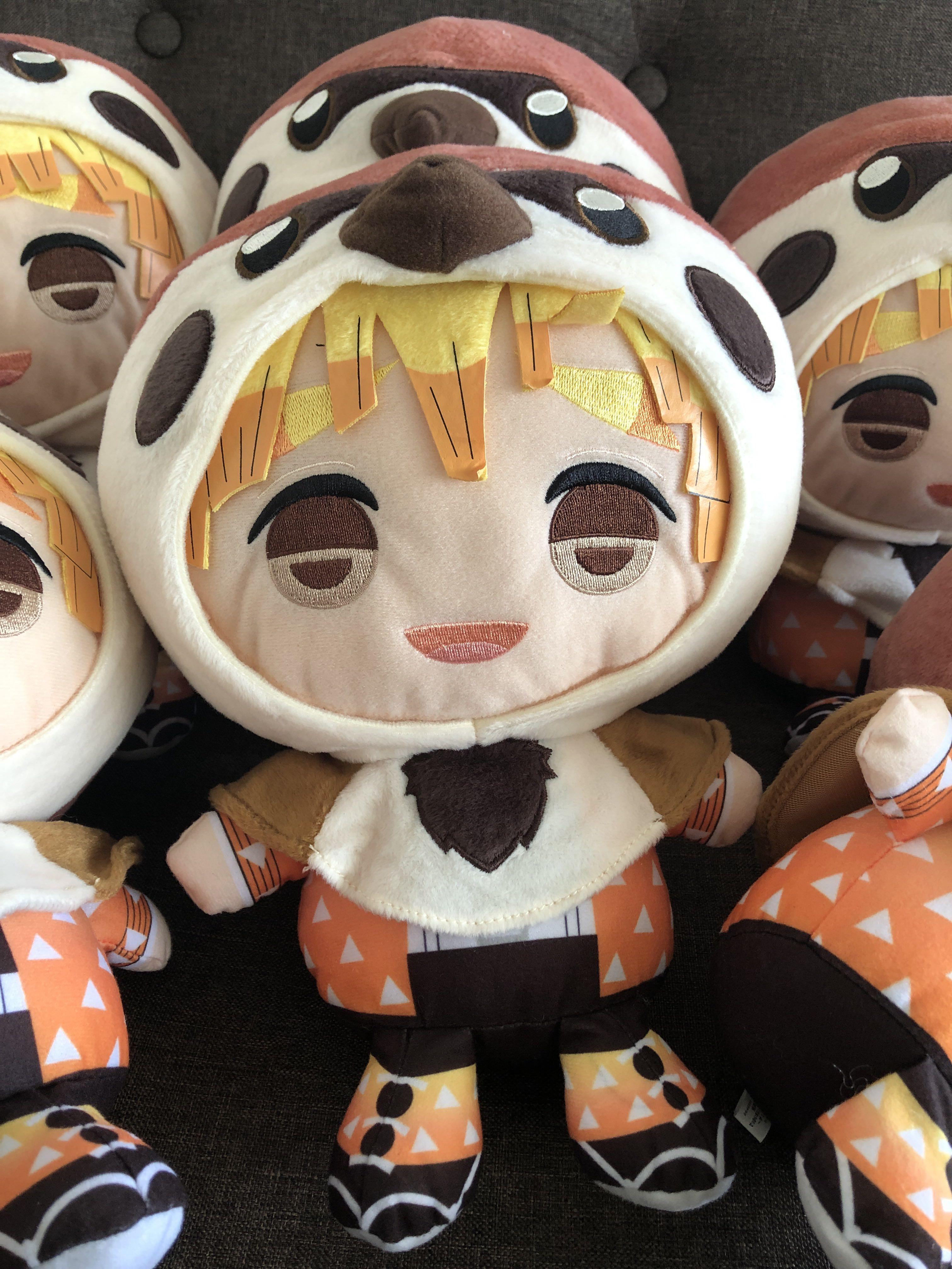 Zenitsu Demon Slayer Big Plush, Hobbies & Toys, Toys & Games on Carousell