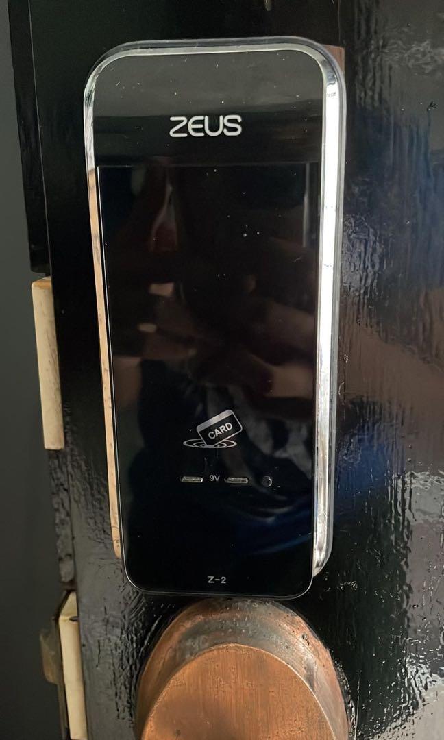 Zeus Gate & Door Ditgital Lock, Furniture & Home Living, Security ...