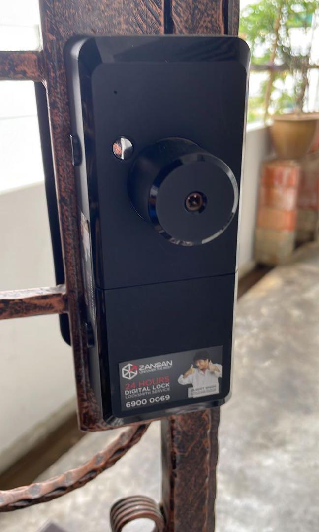 Zeus Gate & Door Ditgital Lock, Furniture & Home Living, Security ...
