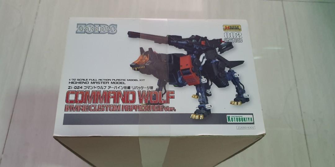 Zoids HMM Command Wolf Irvine Custom, Hobbies & Toys, Toys & Games on ...