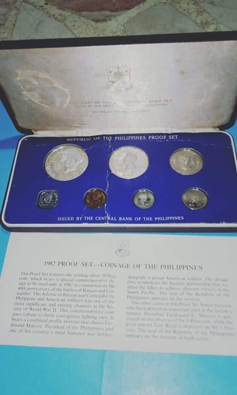 1982 proof set, Hobbies & Toys, Memorabilia & Collectibles, Currency on ...