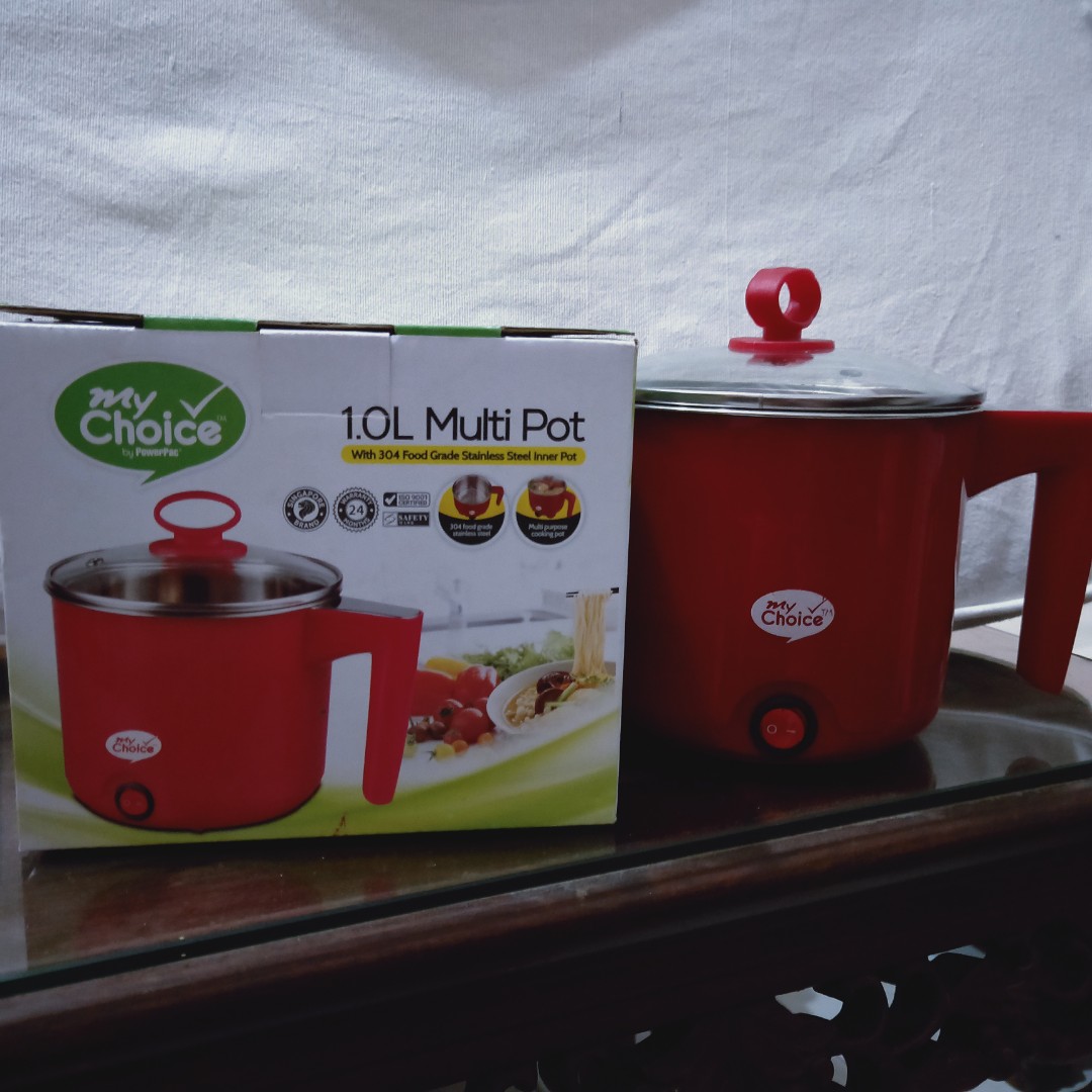 1 litre multi pot with 304 food grade stainless steel inner pot, TV ...