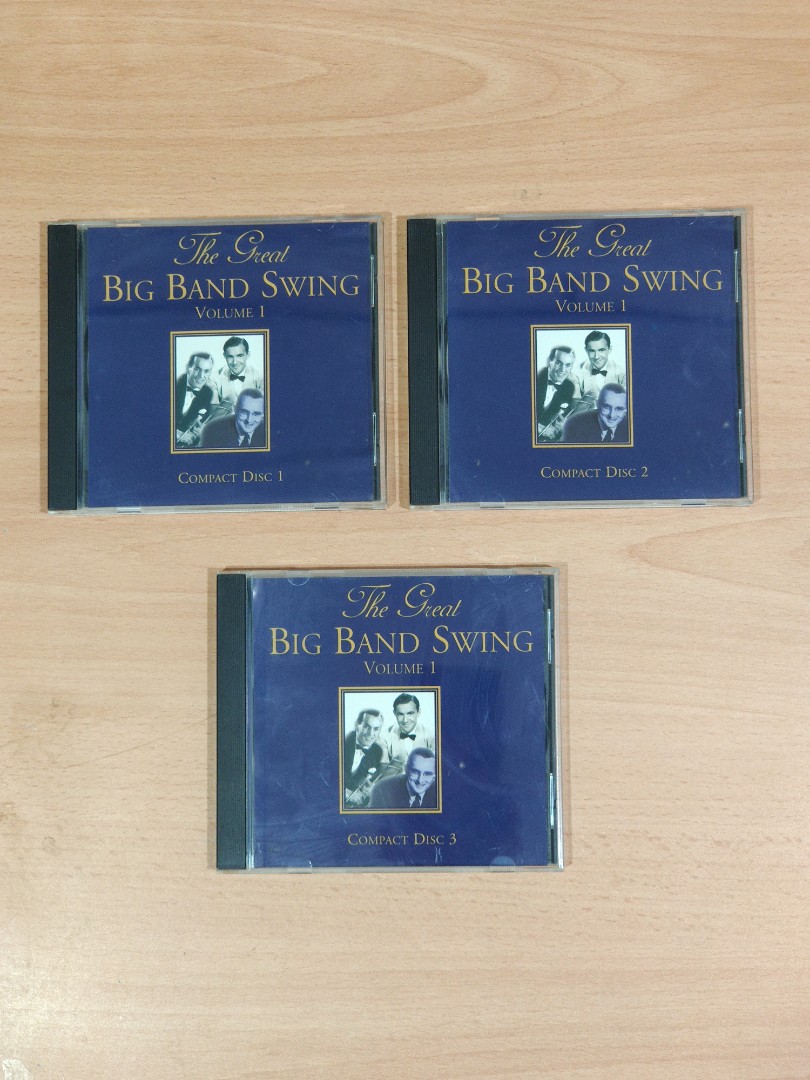 (3CD) The Great Big Band Swing Volume 1 Disc 1,2 &3, Hobbies & Toys ...