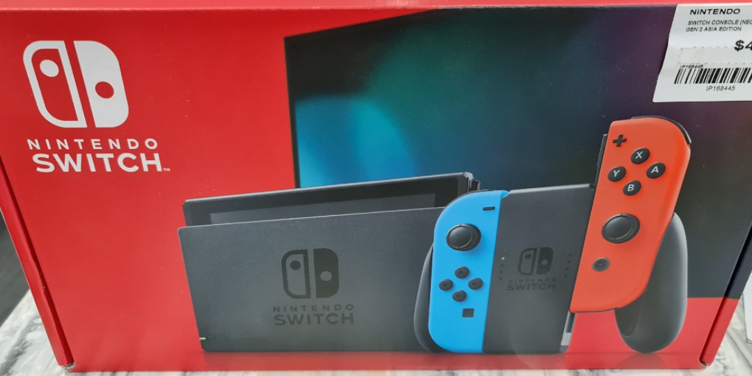 4 months old Nitendo Switch Gen 2, Video Gaming, Video Game Consoles ...