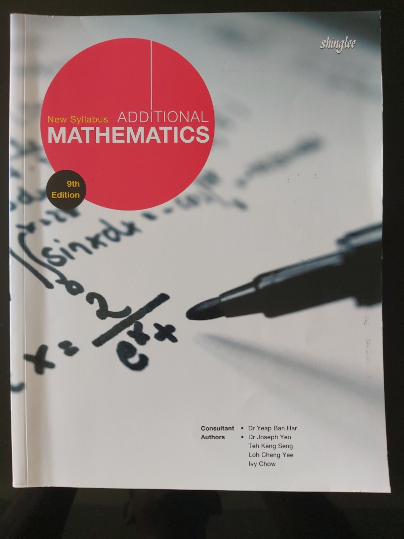 Additional Maths Textbook and Workbook, Hobbies & Toys, Books ...