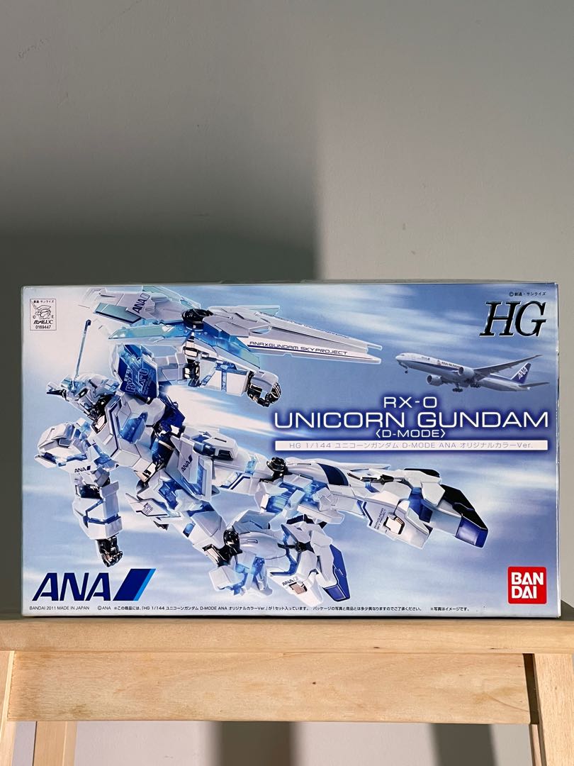 ANA Bandai HG1/144 Unicorn, Hobbies & Toys, Toys & Games on Carousell