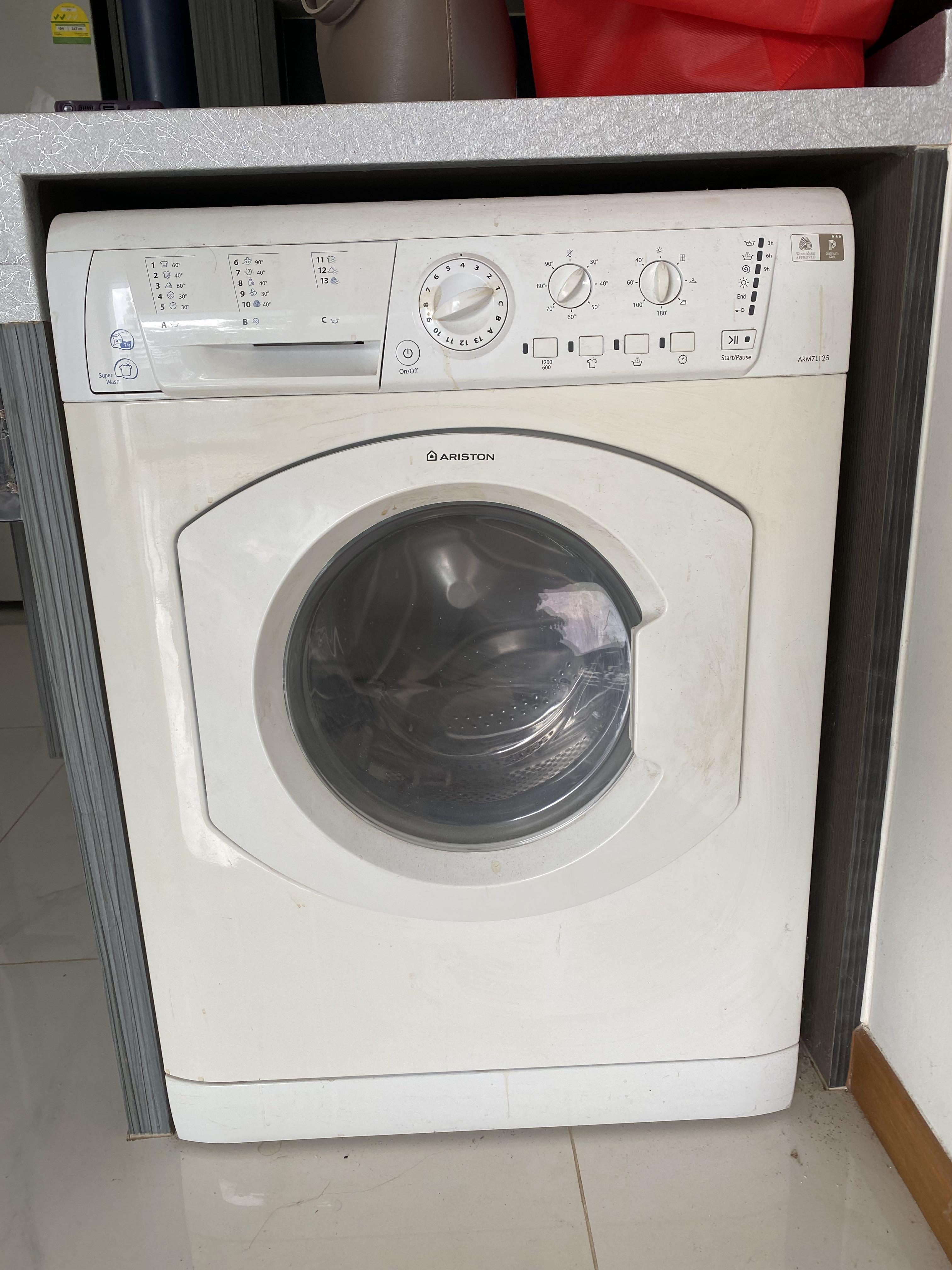 Ariston Washing Machine, TV & Home Appliances, Washing Machines and ...