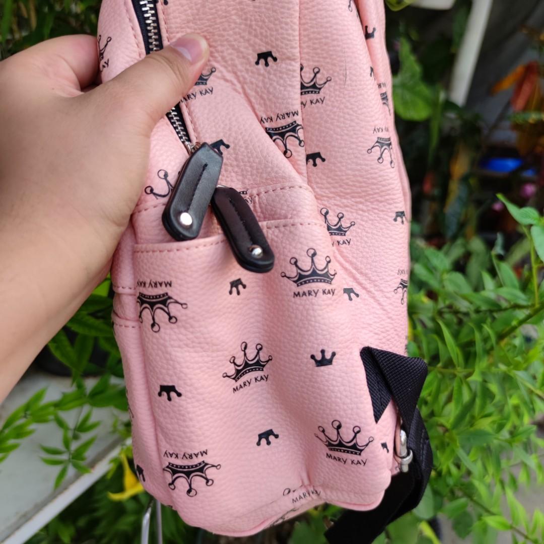 Authentic Mary Kay Studed Backpack, Luxury, Bags & Wallets on Carousell