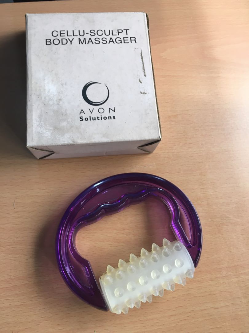 Avon cellu sculpt body massager, Health & Nutrition, Massage Devices on ...