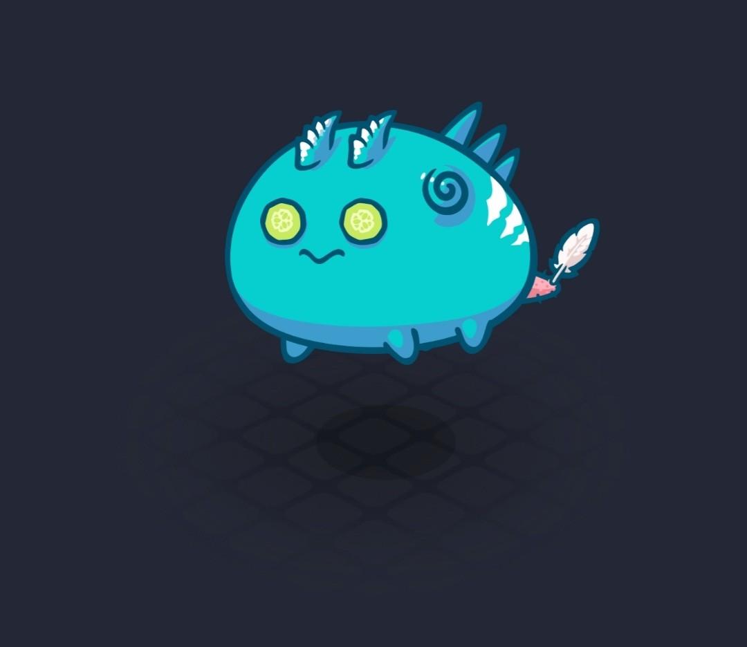 Axie Infinity AQUA DUSK PLANT 2000 MMR team, Video Gaming, Gaming ...