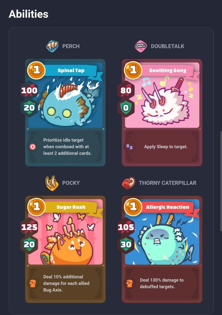 Axie Infinity AQUA DUSK PLANT 2000 MMR team, Video Gaming, Gaming ...