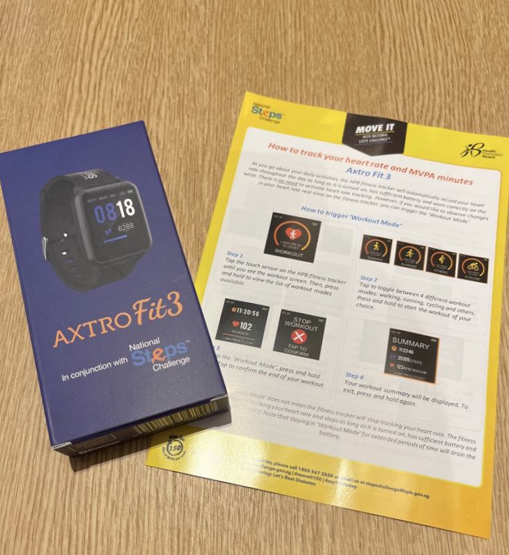 Axtro Fit 3 (New!), Sports Equipment, Exercise & Fitness, Cardio ...