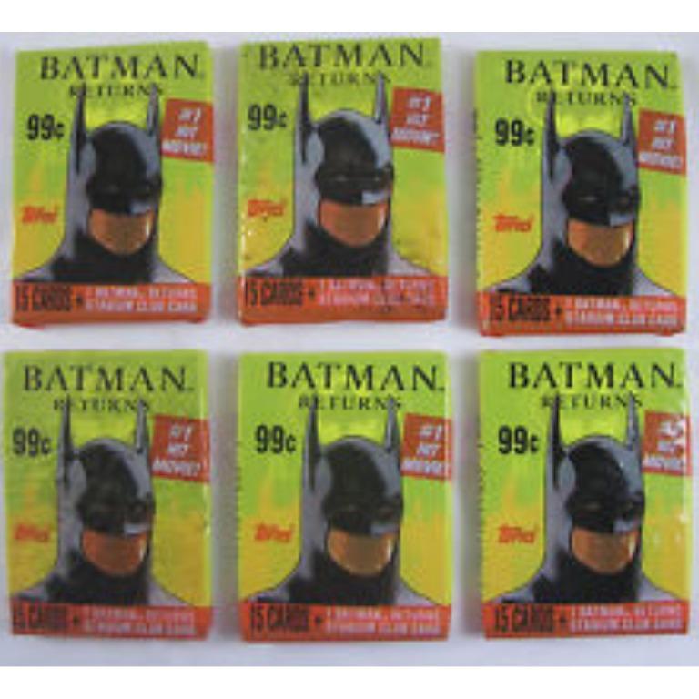 BATMAN RETURNS TRADING CARDS (TOPPS 1992) WITH BOX, Hobbies & Toys ...