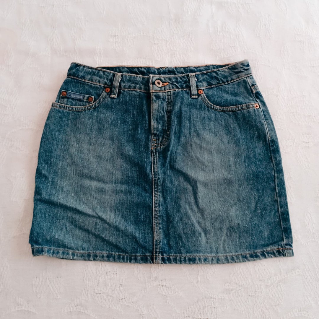 BLUE NOTES DENIM MINI SKIRTS MADE IN CANADA, Women's Fashion, Bottoms ...
