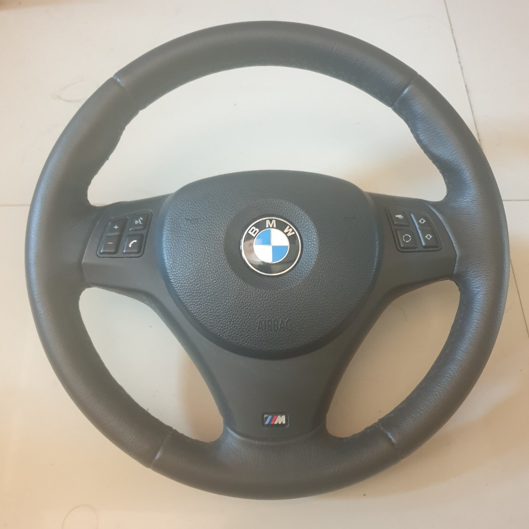 BMW e90/e92 M3 steering wheel with airbag, Car Parts & Accessories ...