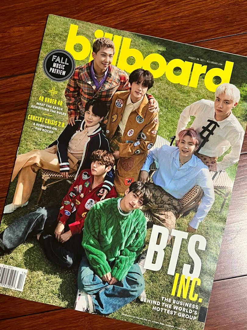 BTS Billboard magazine 2021, Hobbies & Toys, Memorabilia & Collectibles ...