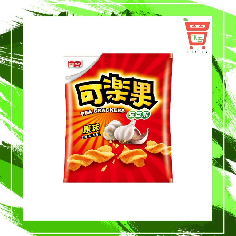 Bundle Deal | Koloko Pea Crackers Taiwan 可樂果 Sour cream onion/Pink sea ...