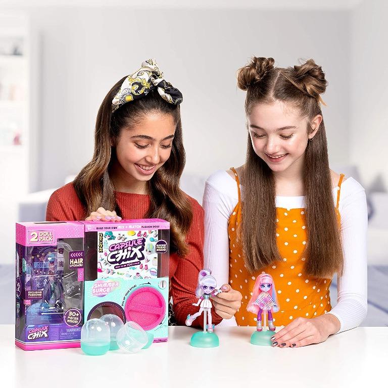 CAPSULE CHIX SHIMMER SURGE COLLECTION 2 DOLL PACK, Hobbies & Toys, Toys ...