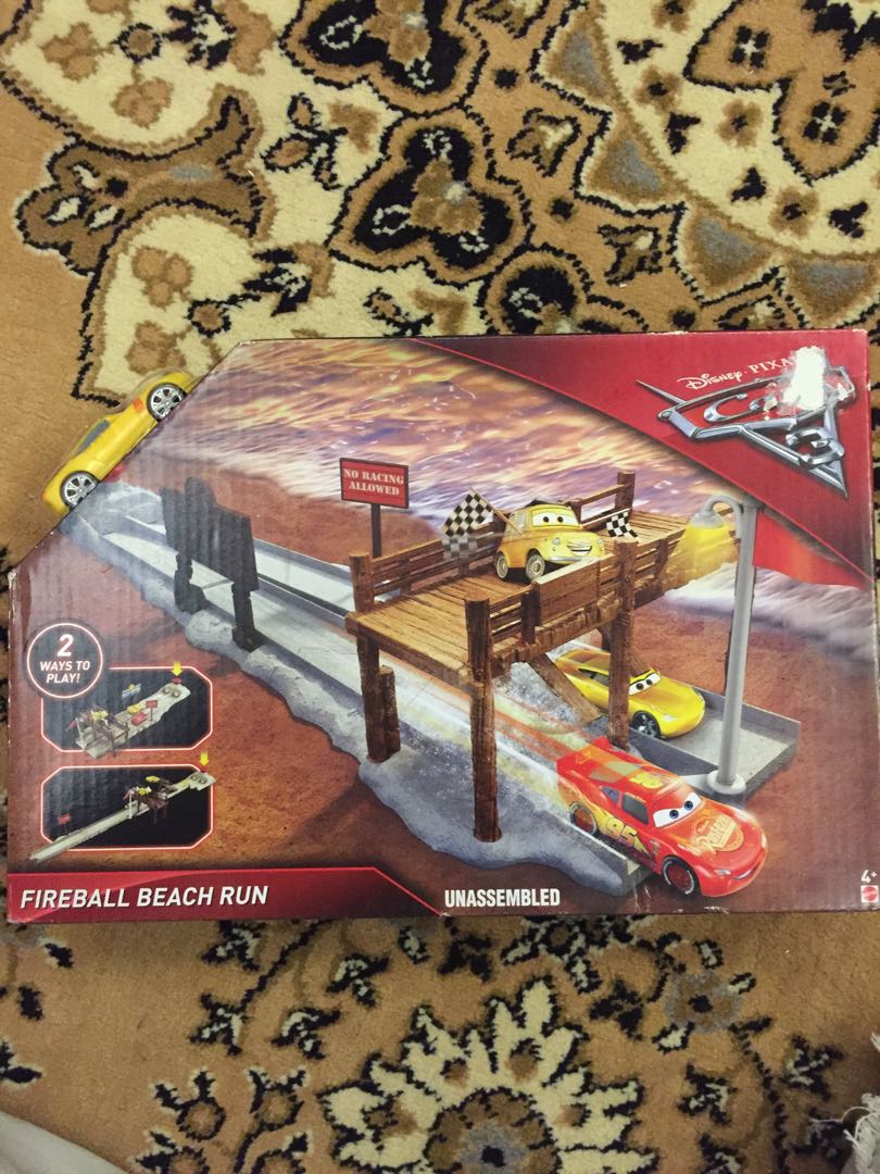 CARS 3 FIREBALL BEACH RUN, Hobbies & Toys, Toys & Games on Carousell