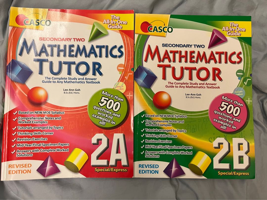 Casco Math Tutor 2 A and B, Hobbies & Toys, Books & Magazines ...