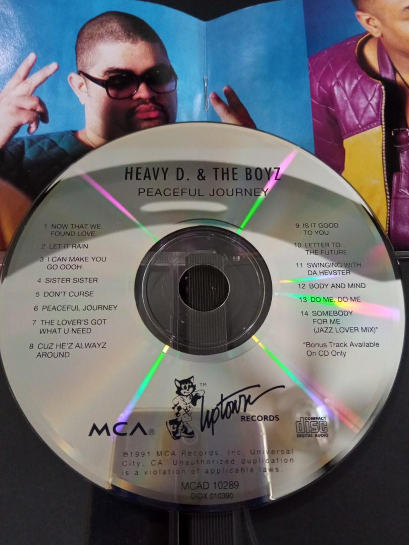 CD Heavy D & The Boyz - Peaceful journey, Hobbies & Toys, Music & Media ...