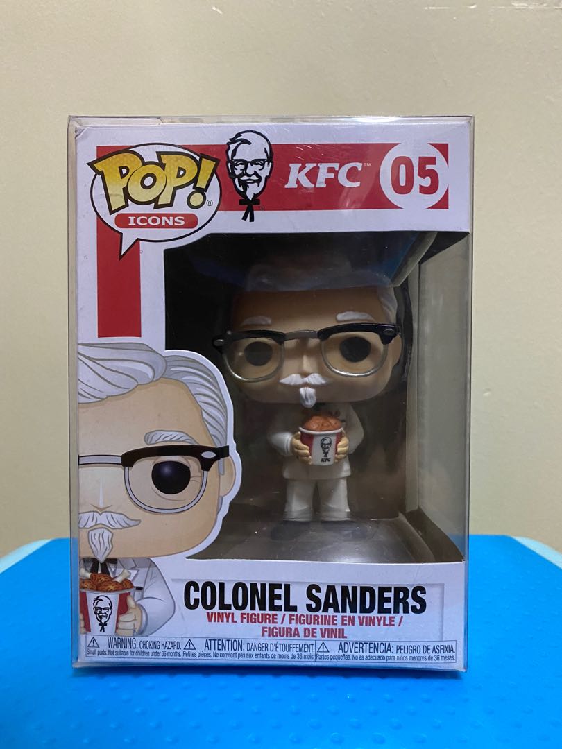 Colonel Sanders KFC funko pop, Hobbies & Toys, Toys & Games on Carousell