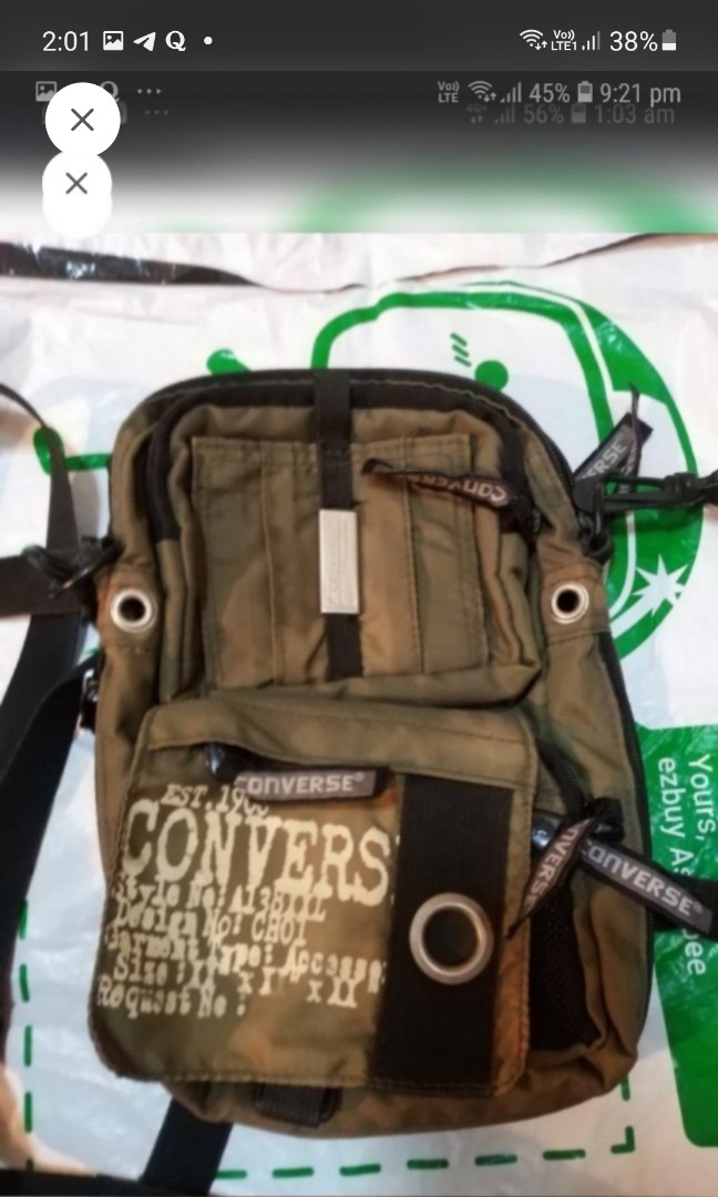 Converse sling bag, Men's Fashion, Bags, Sling Bags on Carousell