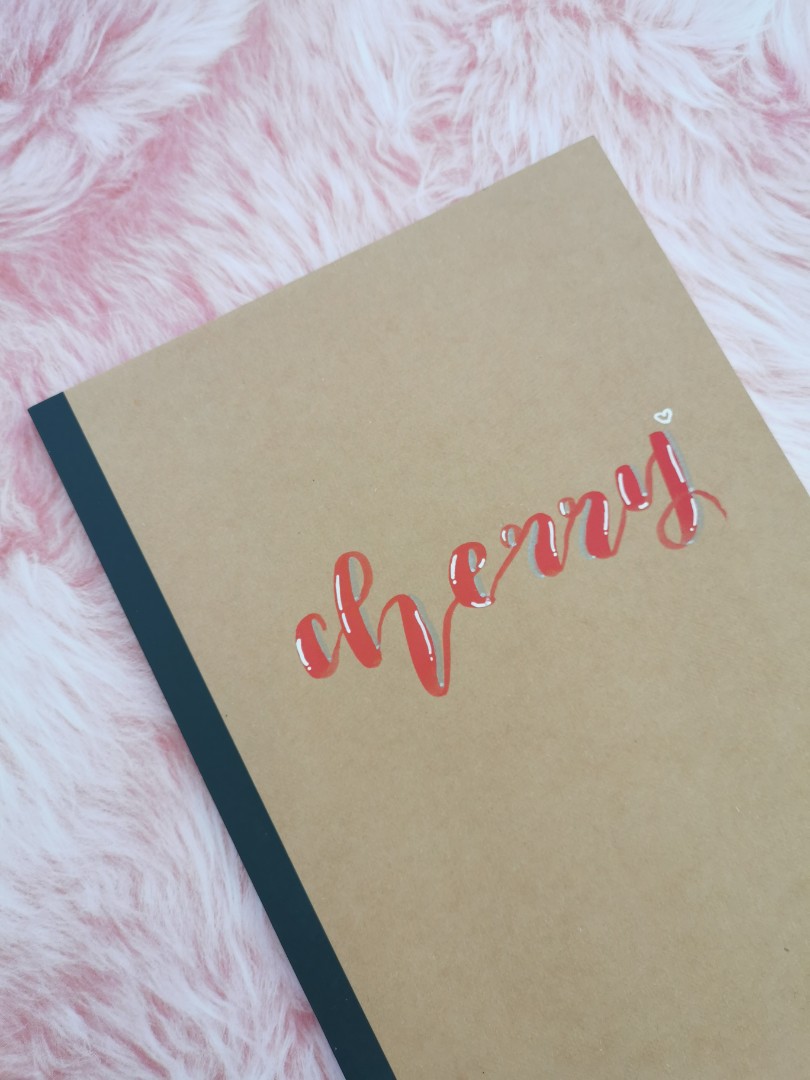 Customise name note book B5, Hobbies & Toys, Stationery & Craft ...