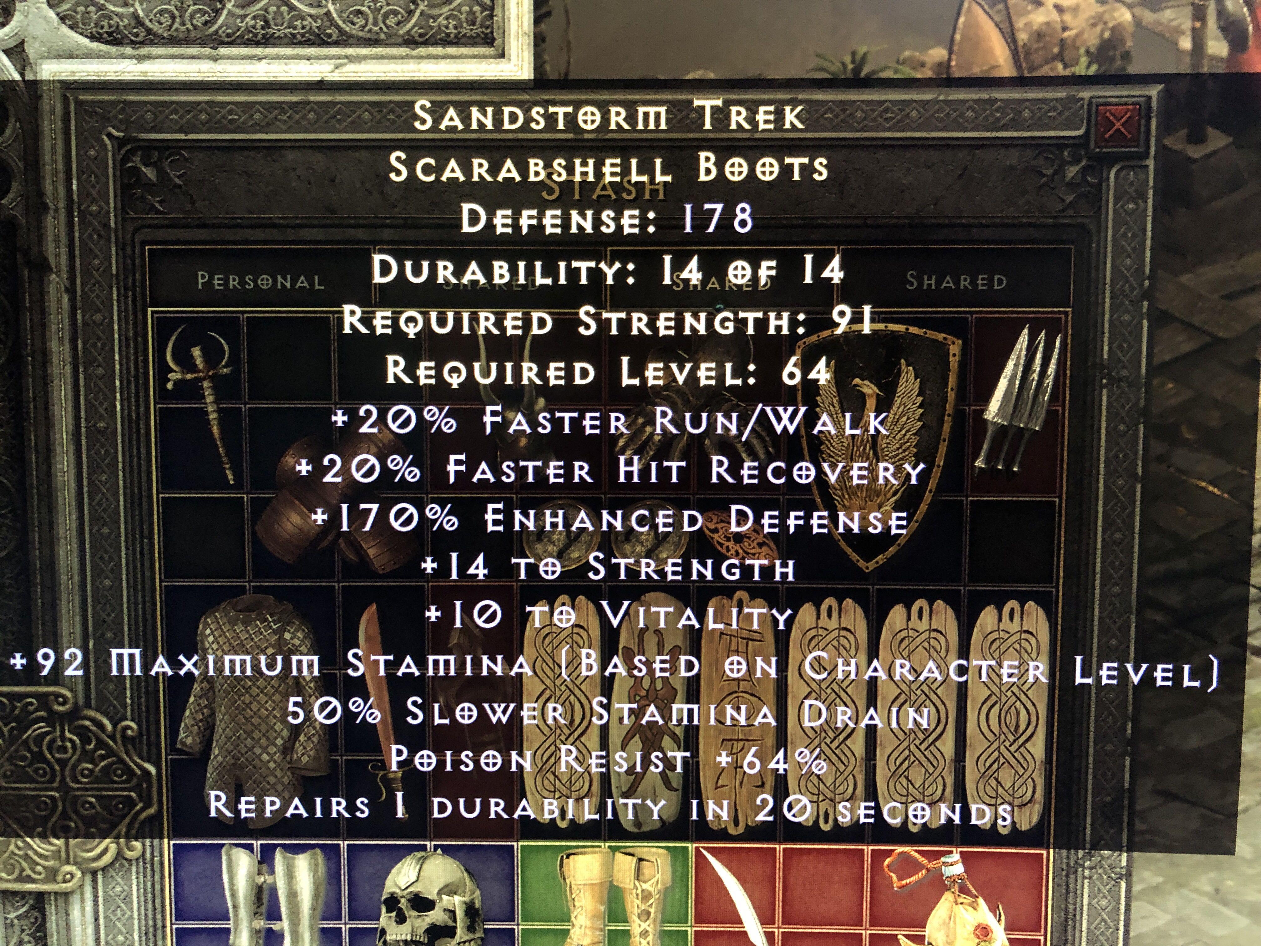 Diablo 2 Resurrected Sandstorm Trek, Video Gaming, Gaming Accessories ...