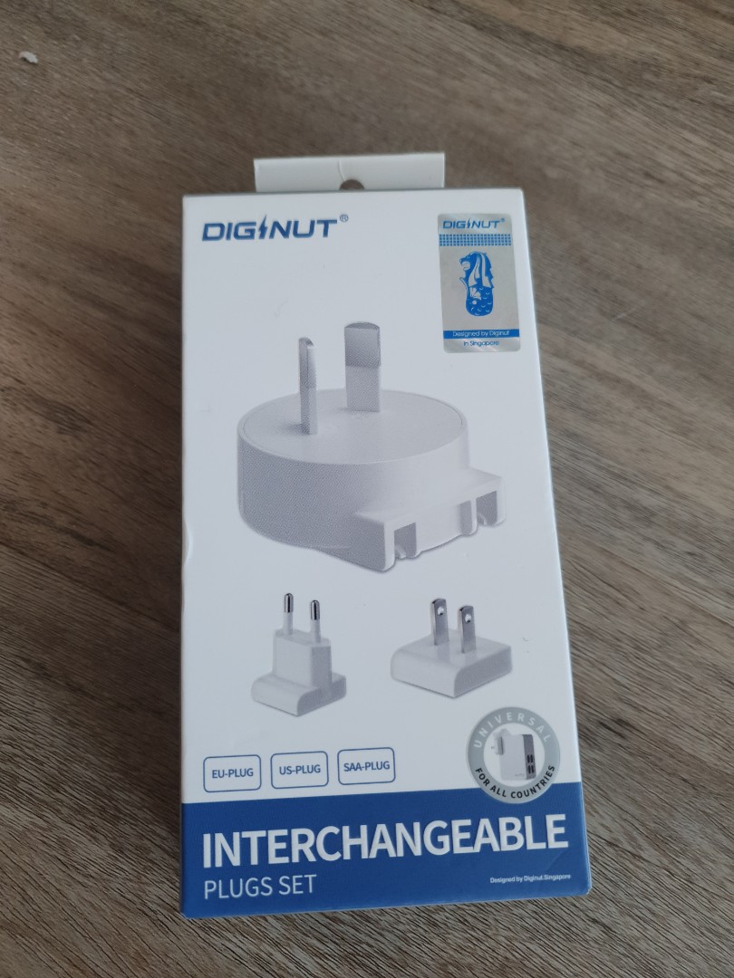 Diginut Interchangeable Plugs Set, Computers & Tech, Parts ...