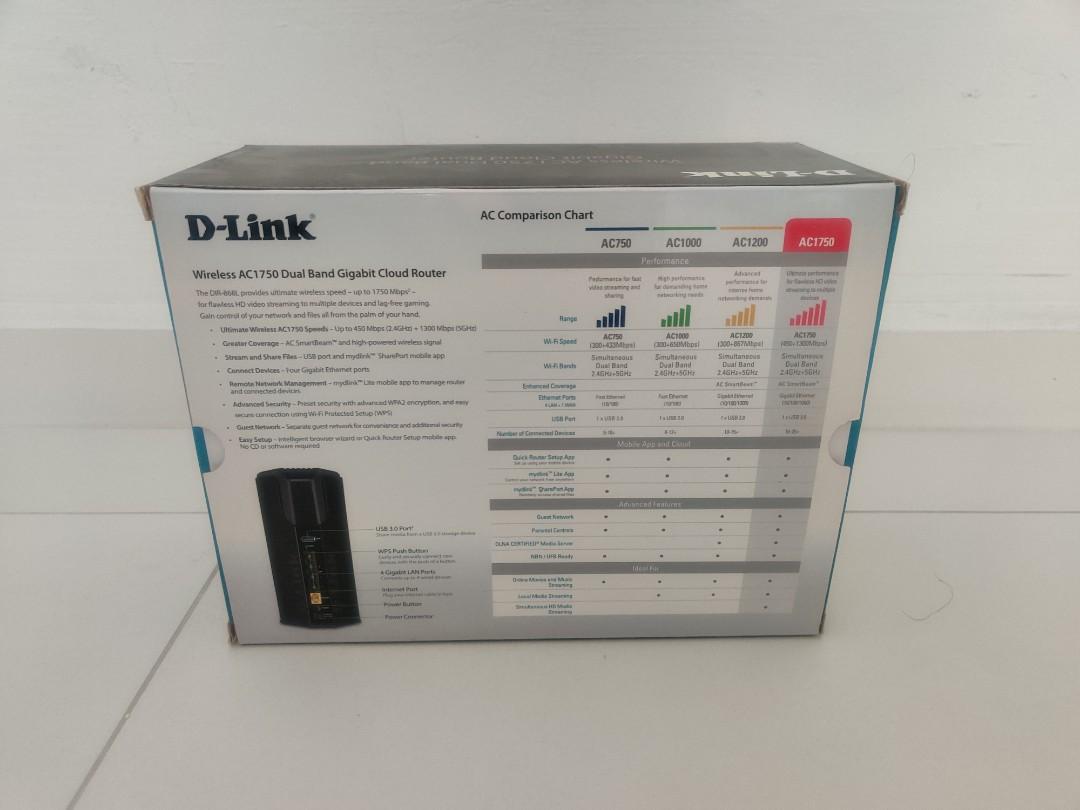 D-Link Gigabit Router, Computers & Tech, Parts & Accessories ...