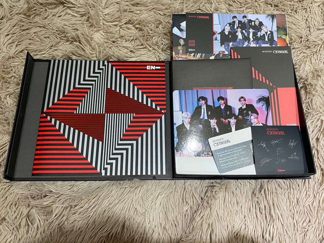 Enhypen HYPE ALBUM Unsealed with Weverse POB, Hobbies & Toys ...