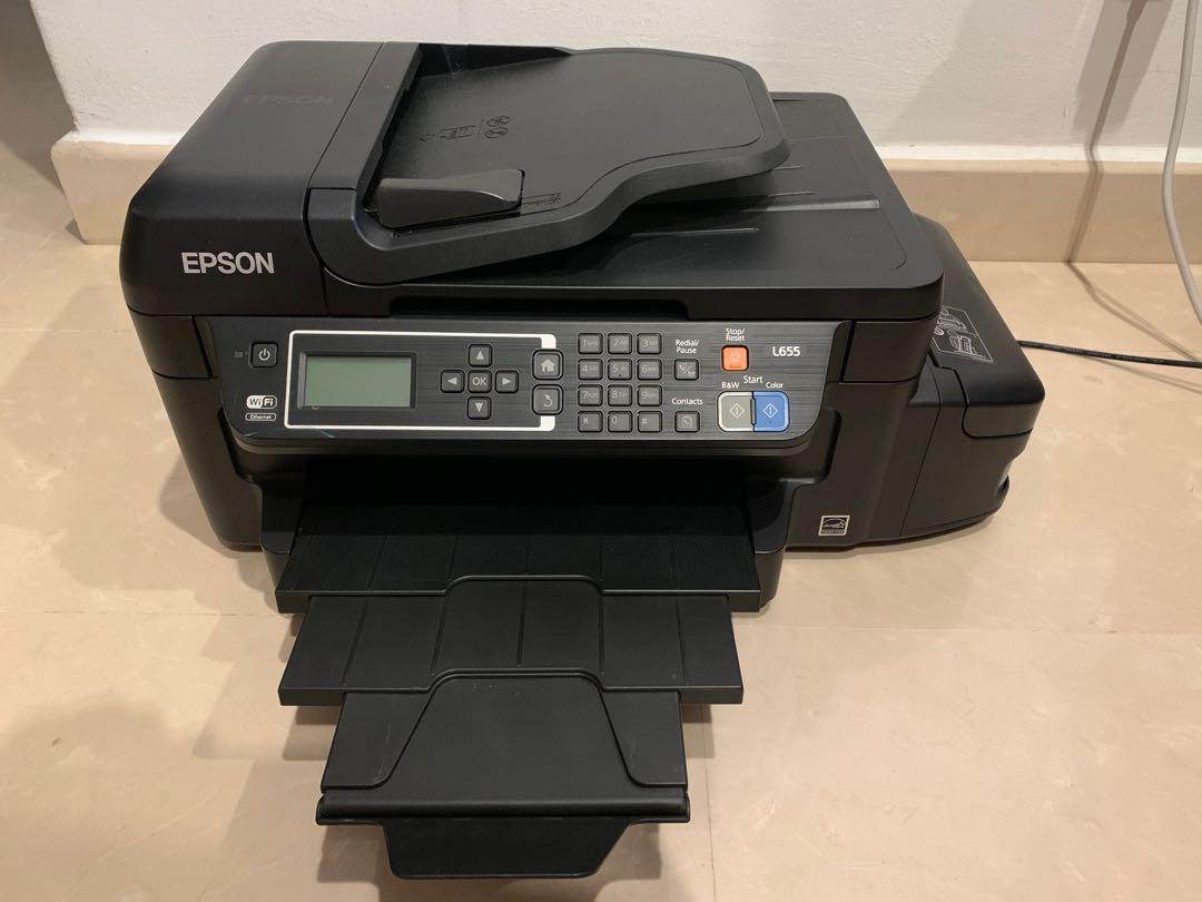 Epson L655 Ecotank Multi-function printer, Computers & Tech, Printers ...