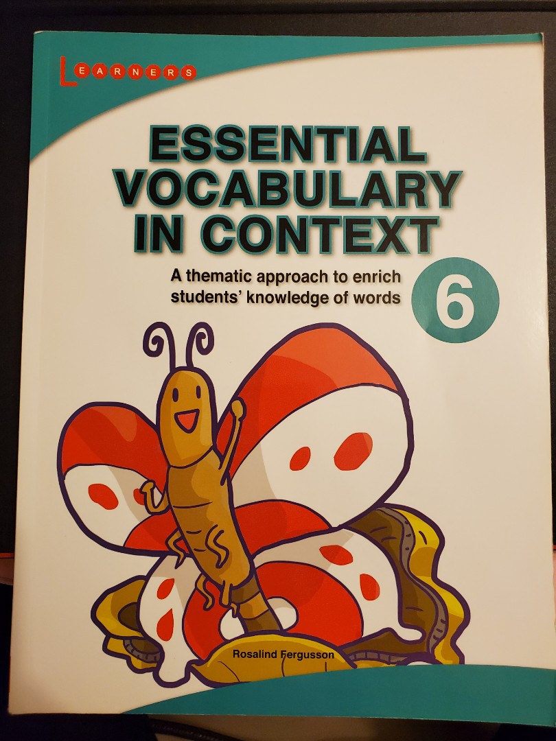 Essential Vocabulary in Context 6, 興趣及遊戲, 書本 & 文具, 補充練習 - Carousell
