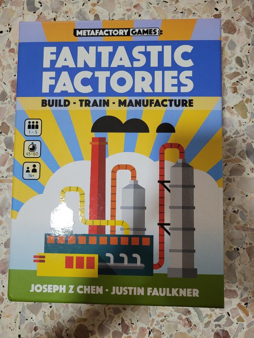 Fantastic factories boardgame, Hobbies & Toys, Toys & Games on Carousell