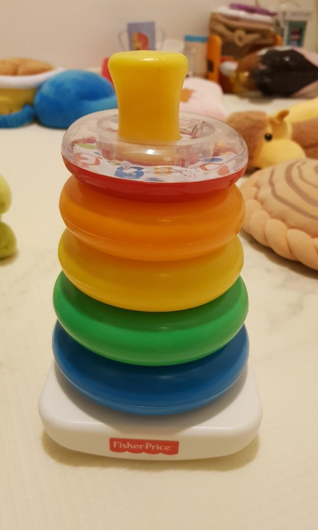 Fisher Price Stacking Rings, Babies & Kids, Infant Playtime on Carousell