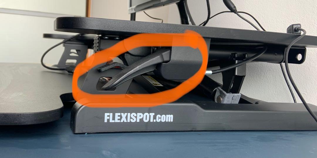 Flexispot standing desk converter, Computers & Tech, Desktops on Carousell