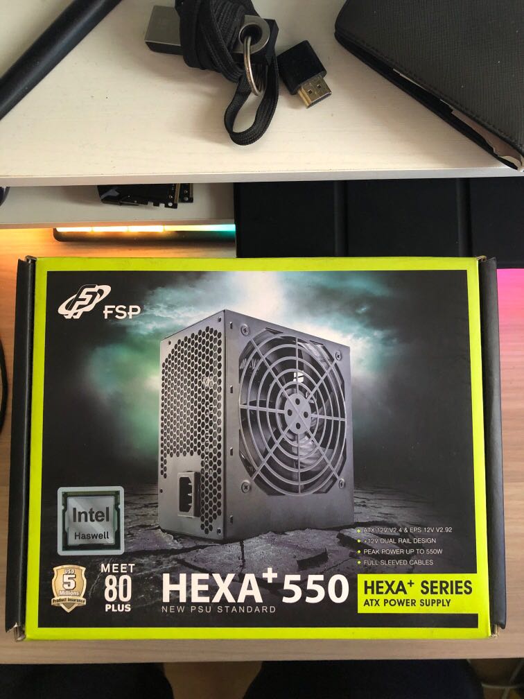 FSP HEXA +550W, Computers & Tech, Parts & Accessories, Computer Parts ...