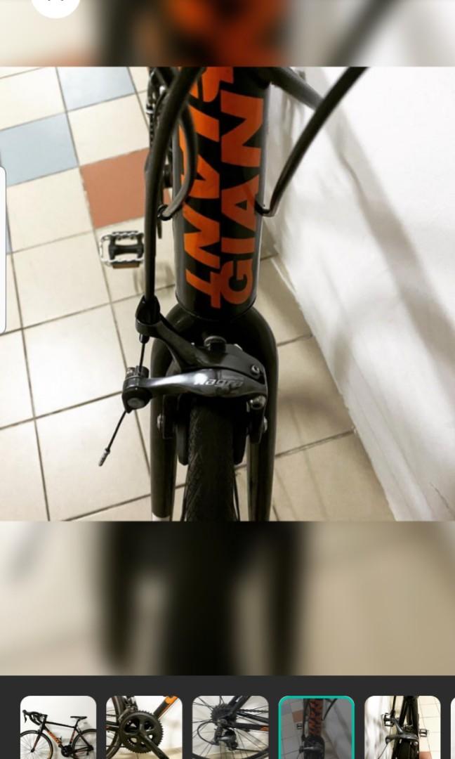 Giant Road Bike, Sports Equipment, Bicycles & Parts, Bicycles on Carousell