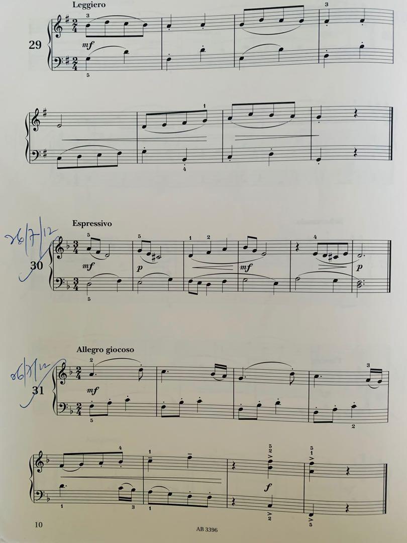 Grade 3 sight reading, Hobbies & Toys, Music & Media, Music Accessories ...