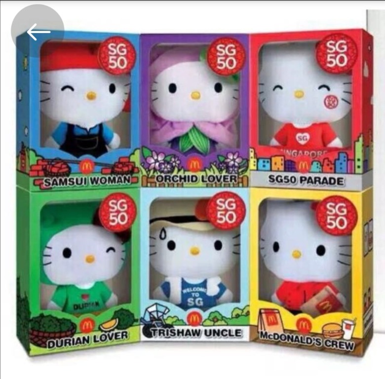 Hello Kitty SG50 Commemorative pack, Hobbies & Toys, Toys & Games on ...