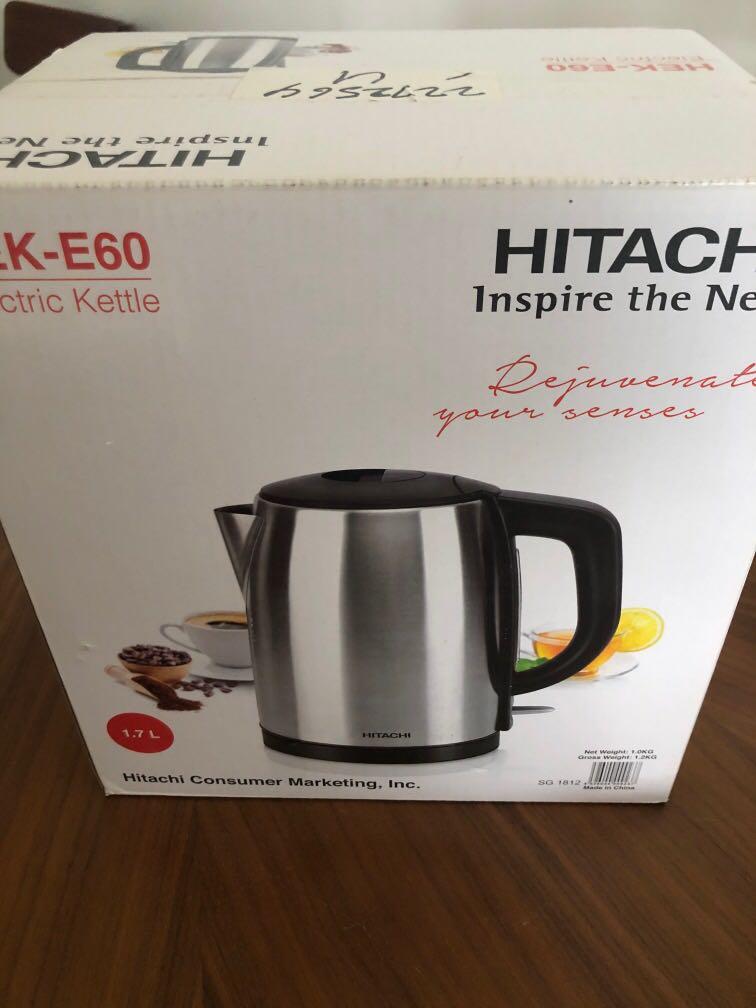 Hitachi Kettle (HEK-E60), TV & Home Appliances, Kitchen Appliances ...