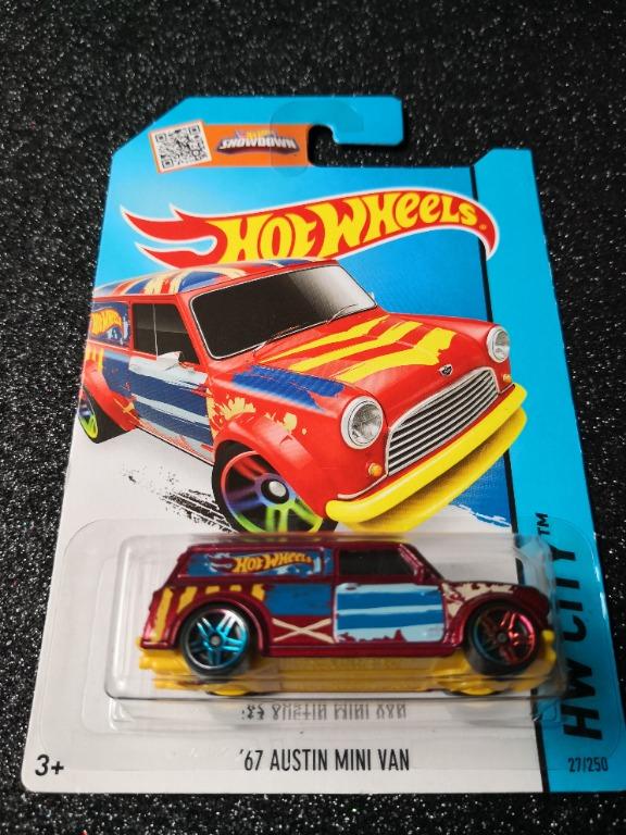 Hot Wheels '67 Austin Mini Van, Hobbies & Toys, Toys & Games on Carousell