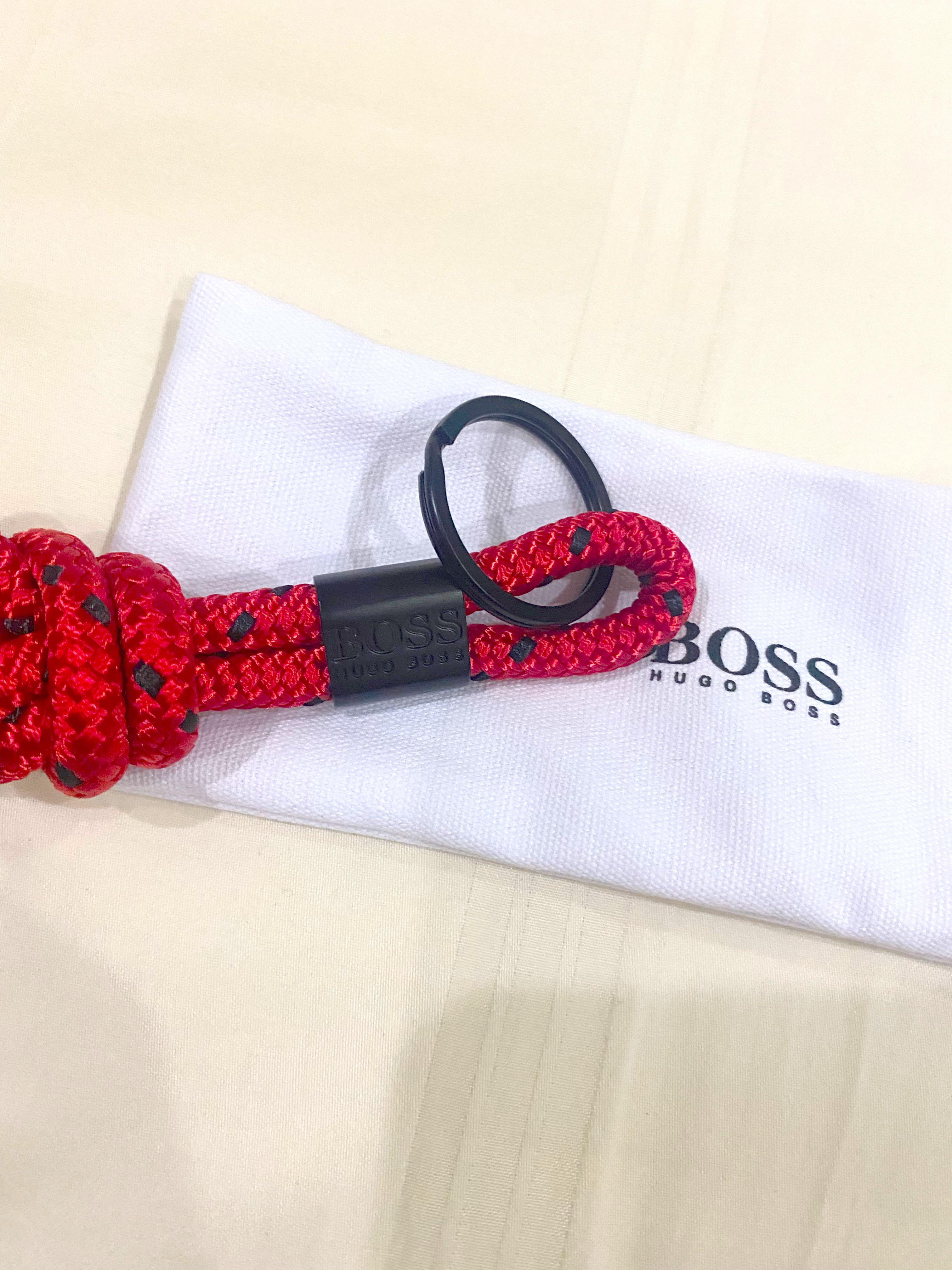Hugo Boss Key Ring, Men's Fashion, Watches & Accessories, Jewelry on ...