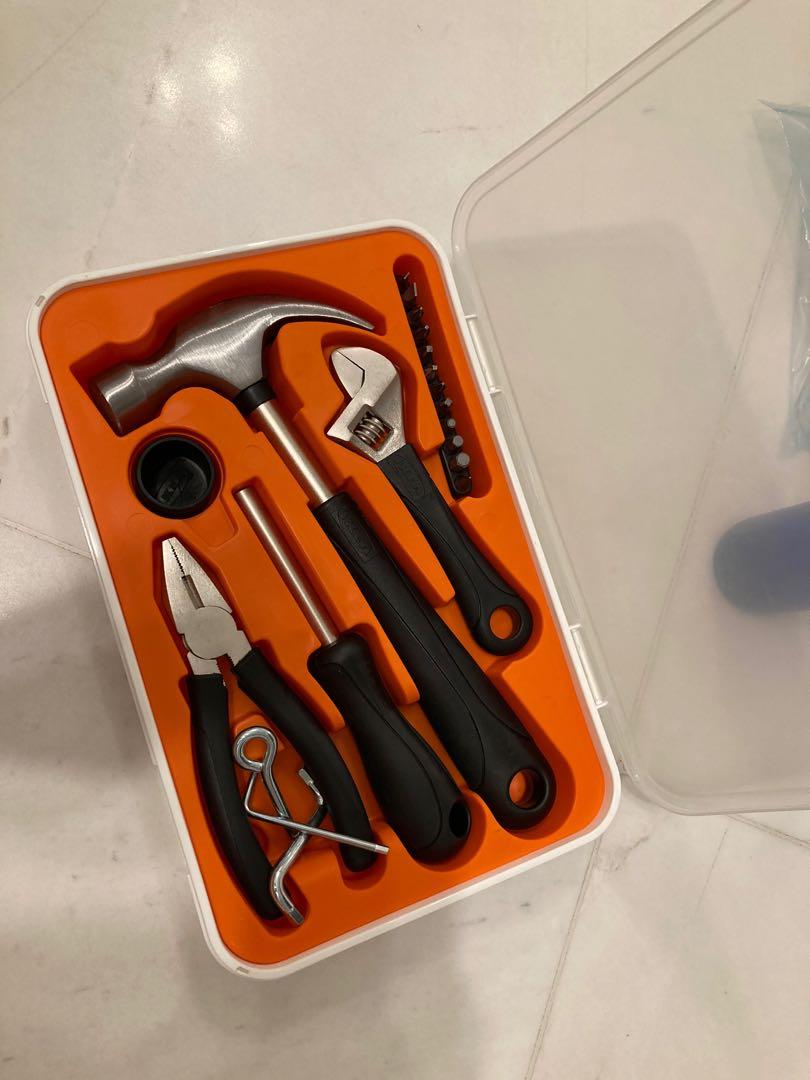 Ikea tool set 17 pcs, Furniture & Home Living, Home Improvement ...