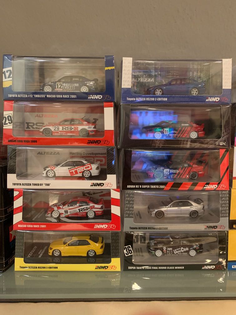 Inno 64 Toyota altezza full set, Hobbies & Toys, Toys & Games on Carousell