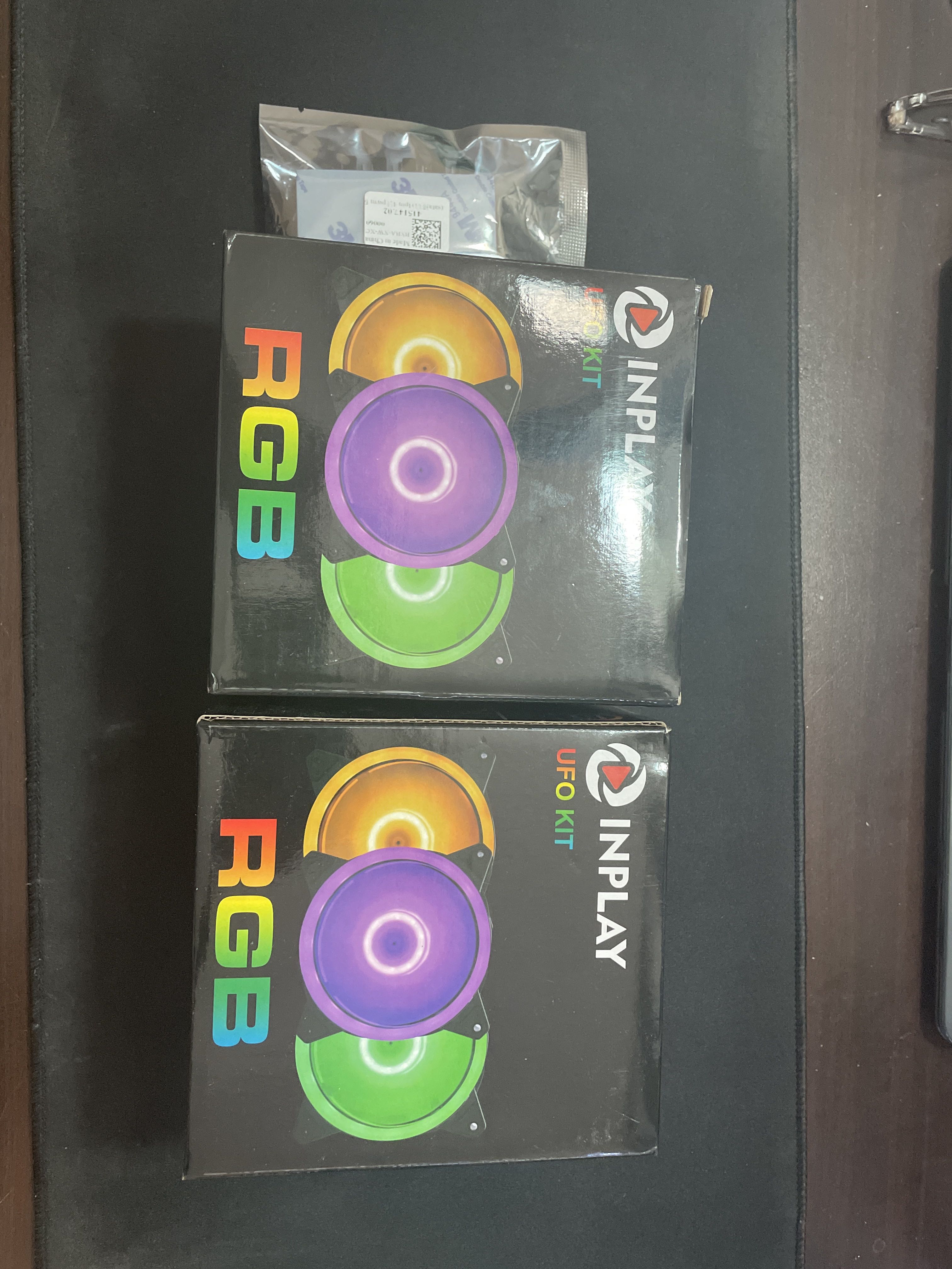 Inplay RGB UFO KIT (3x) PC Fans, Computers & Tech, Parts & Accessories ...